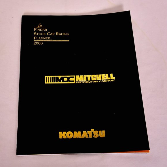 Other | Komatsu Pindar Stock Car Racing Planner 200 Mitchell ...